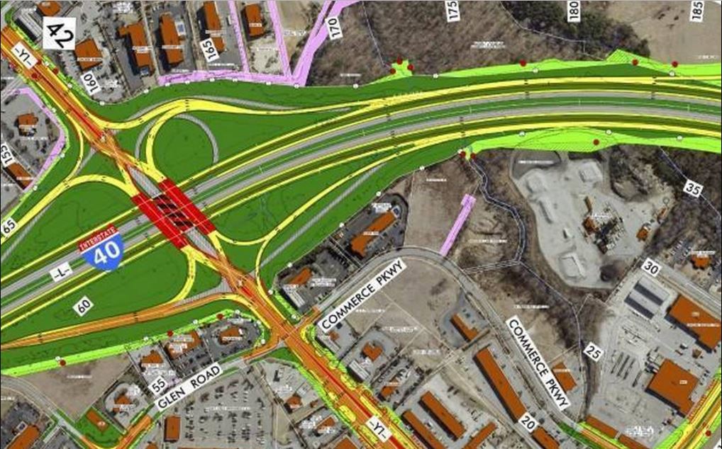 I-40/NC 42 Interchange Improvements (Exit 312) - NC Eminent Domain Law Firm