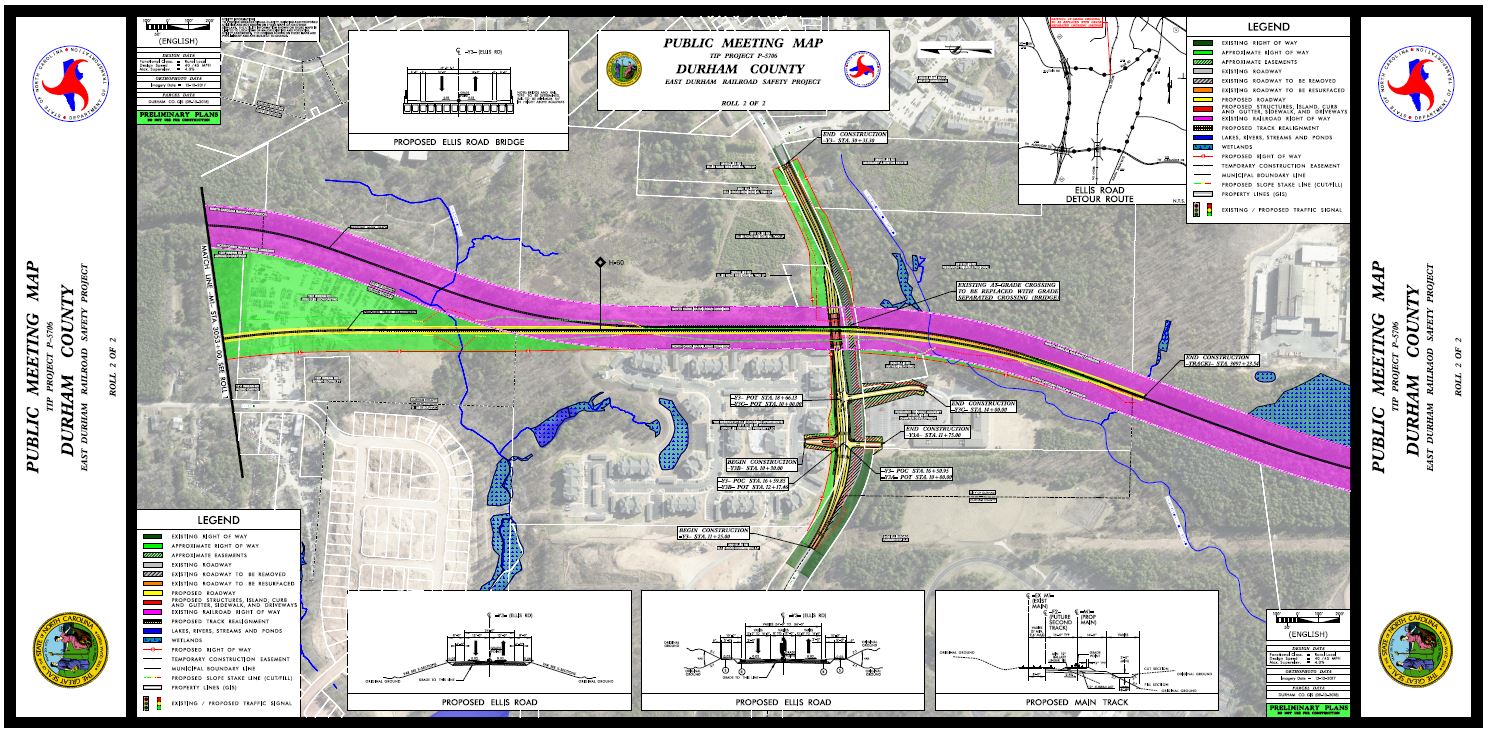 East Durham Railroad Safety Project - NC Eminent Domain Law Firm
