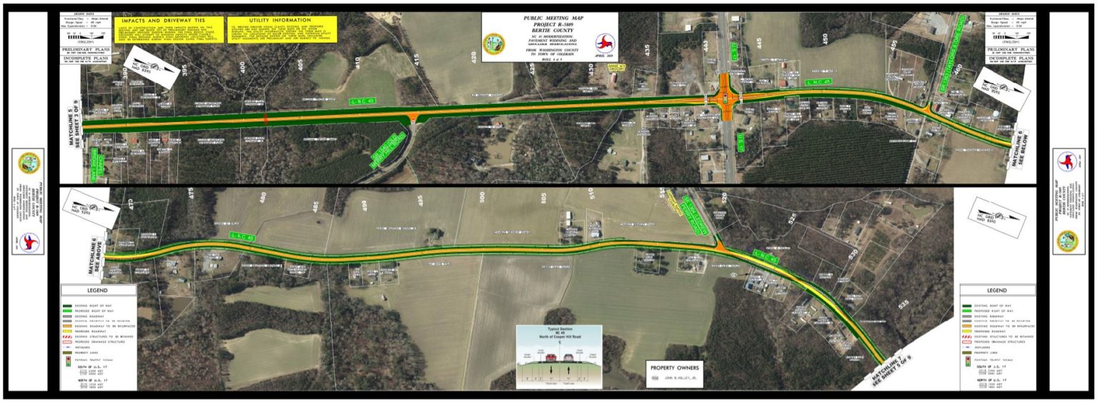 NCDOT Project R-5809B | NC Eminent Domain Law Firm