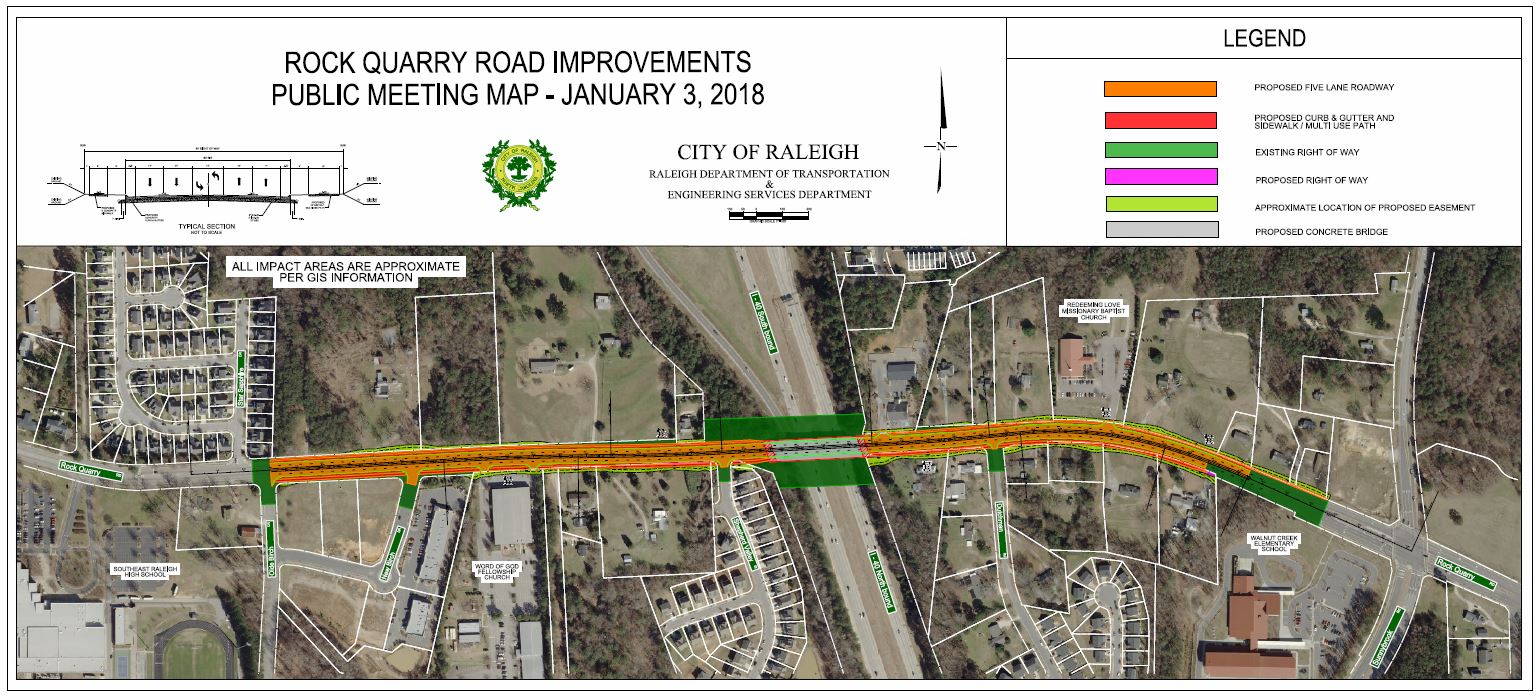 Rock Quarry Road Widening - NC Eminent Domain Law Firm